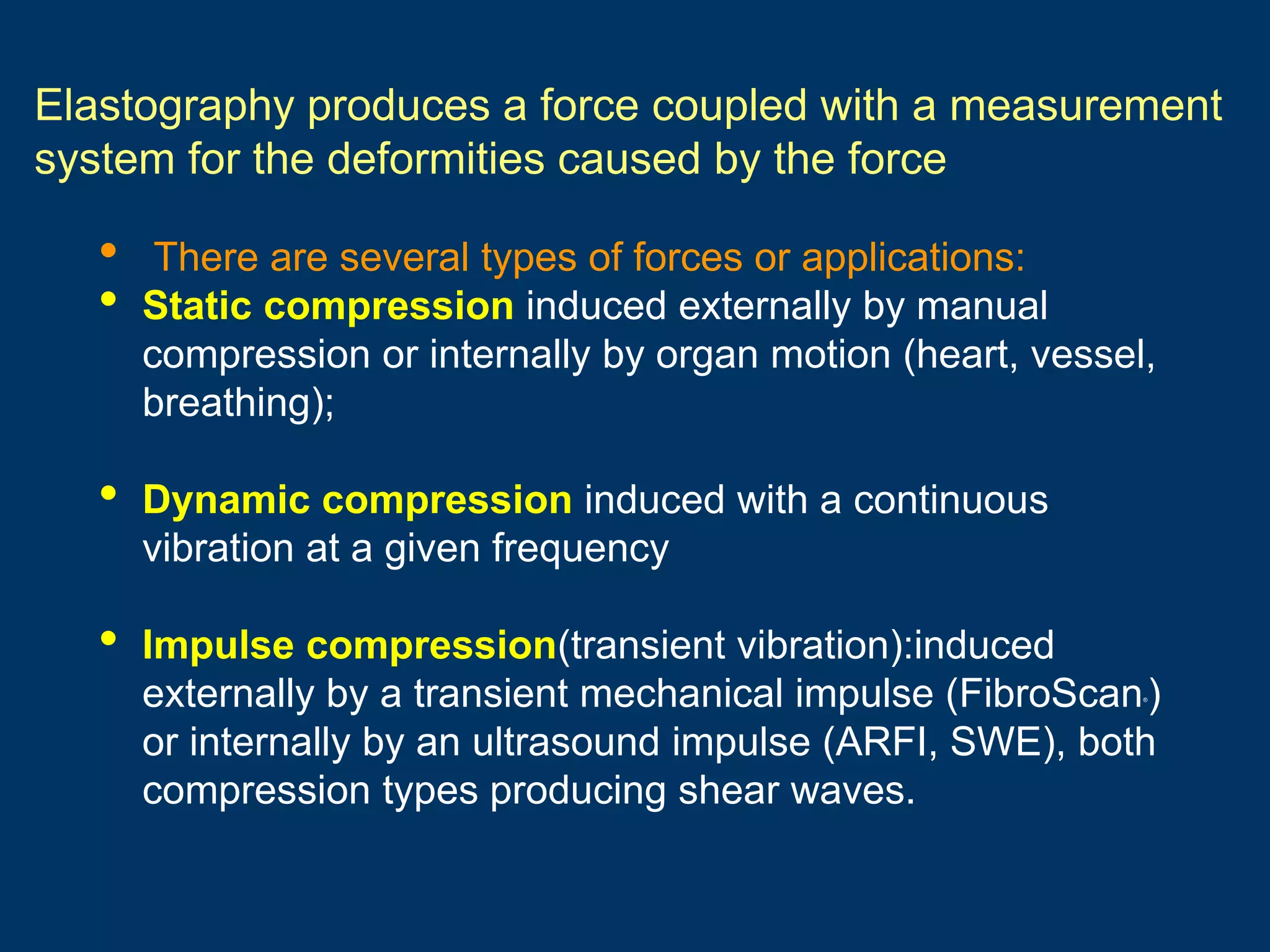 Shear wave Elastography of Liver | PPTX