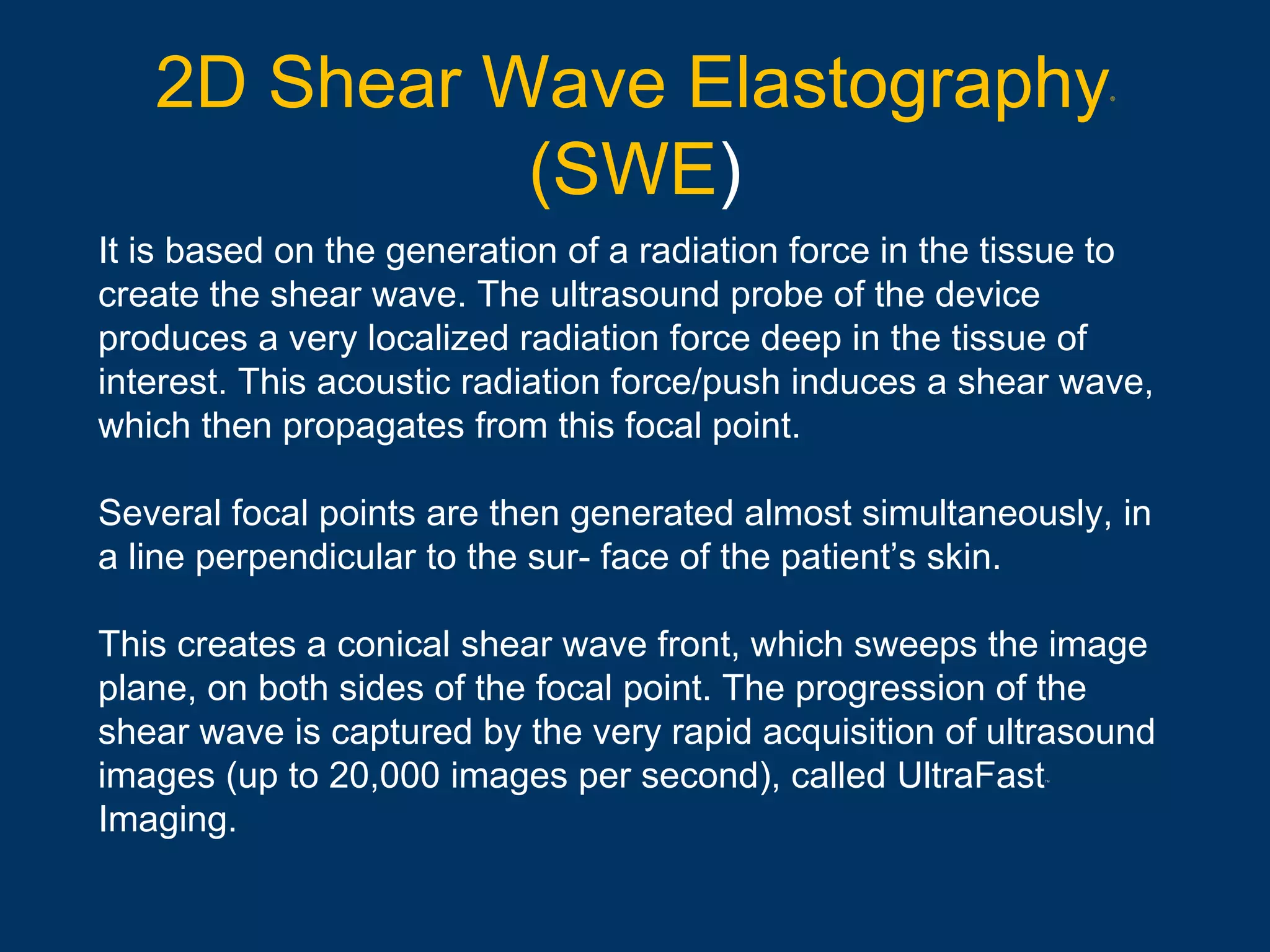 Shear wave Elastography of Liver | PPTX