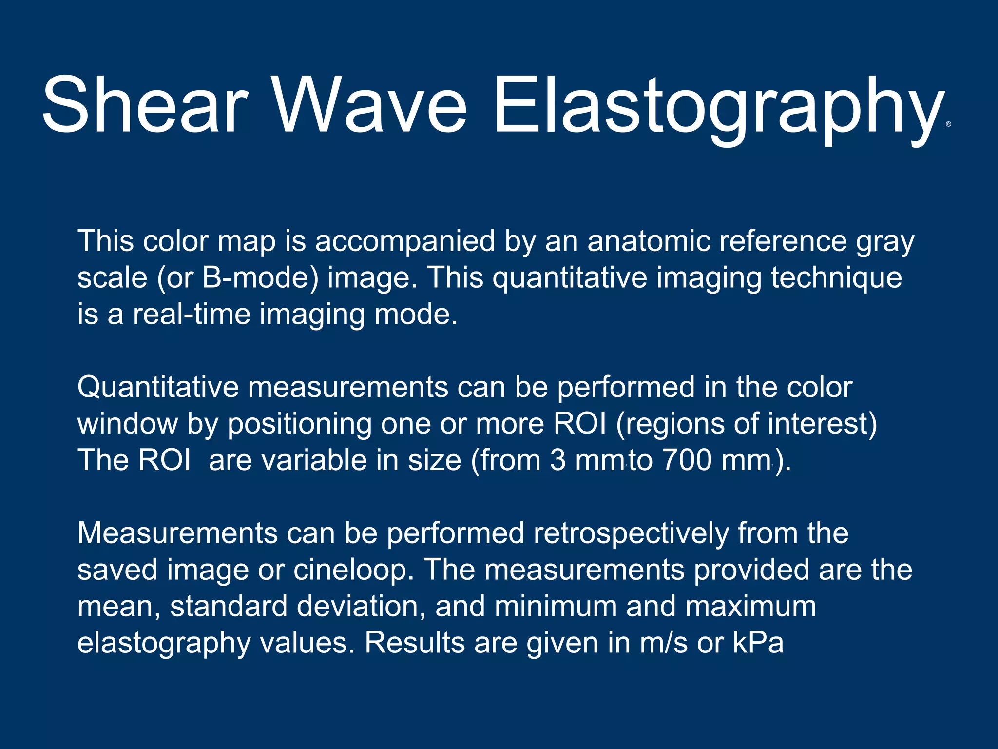 Shear wave Elastography of Liver | PPTX