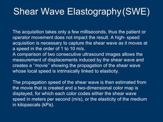 Shear wave Elastography of Liver | PPTX