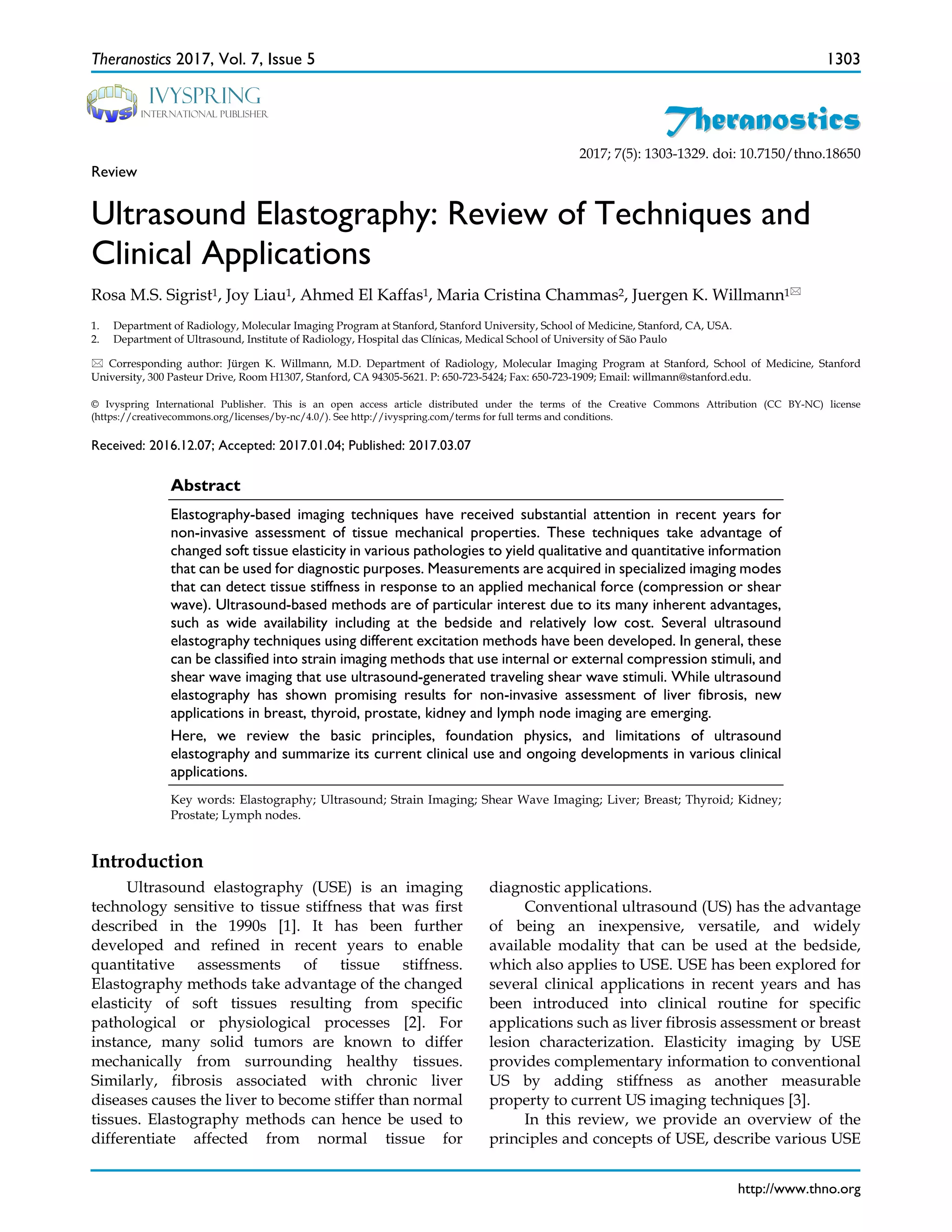 Elastography | PDF | Medical Tests | Medical Health