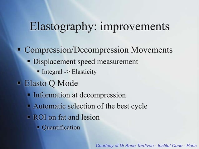 Elastography overview, modality, adavancement | PPT