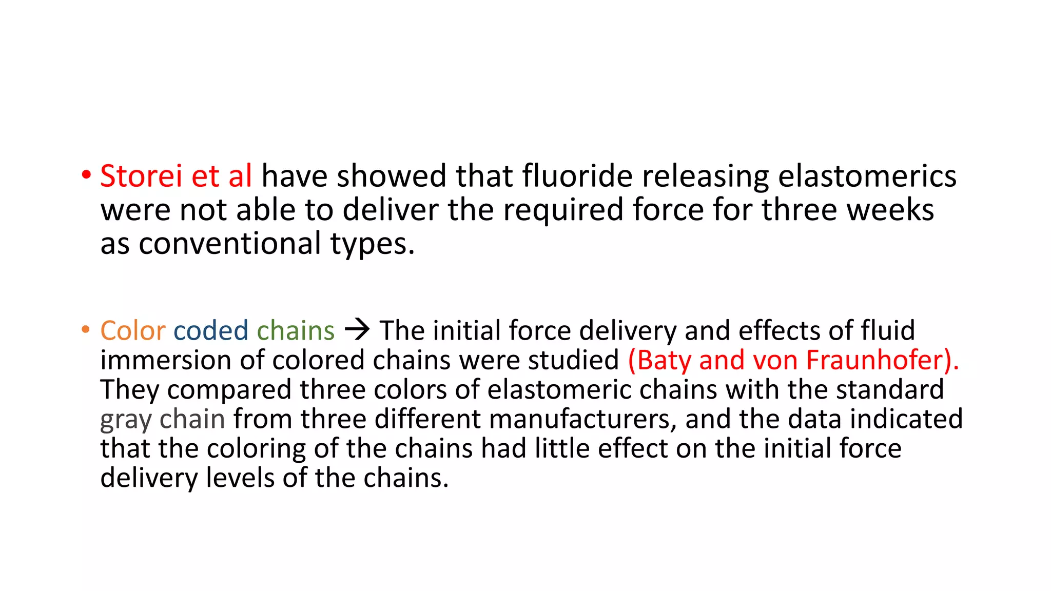 Elastomeric and coil springs | PPTX