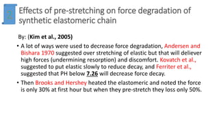 Elastomeric and coil springs | PPTX