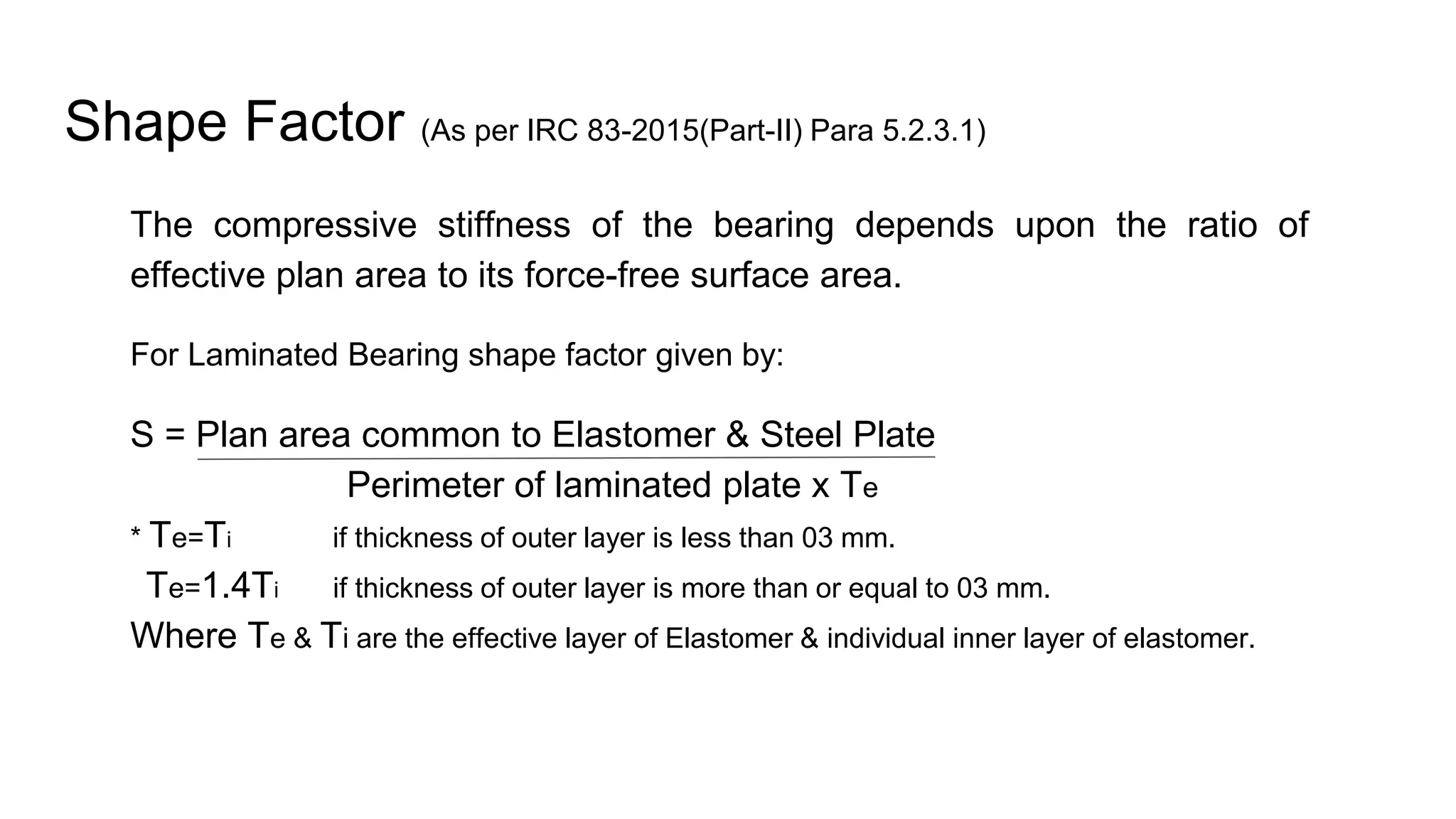 Elastomeric Bearing as per IRC_83-2015 (Part-II).pptx