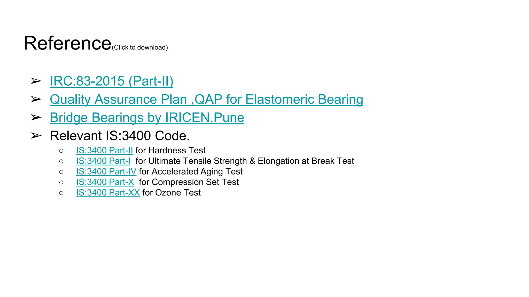 Elastomeric Bearing as per IRC_83-2015 (Part-II).pptx
