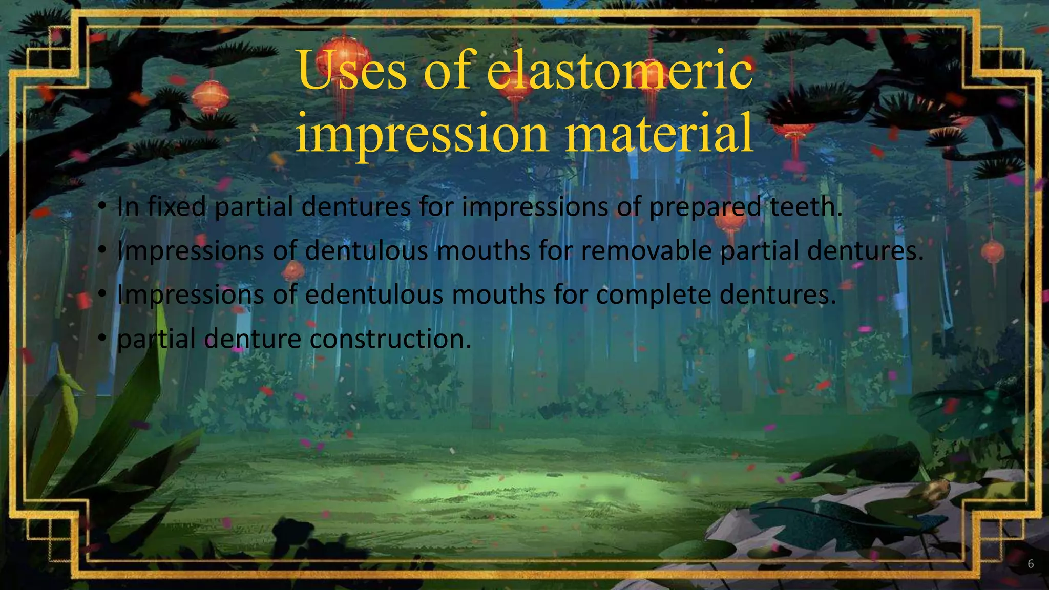 Elastomeric impression material | PPTX