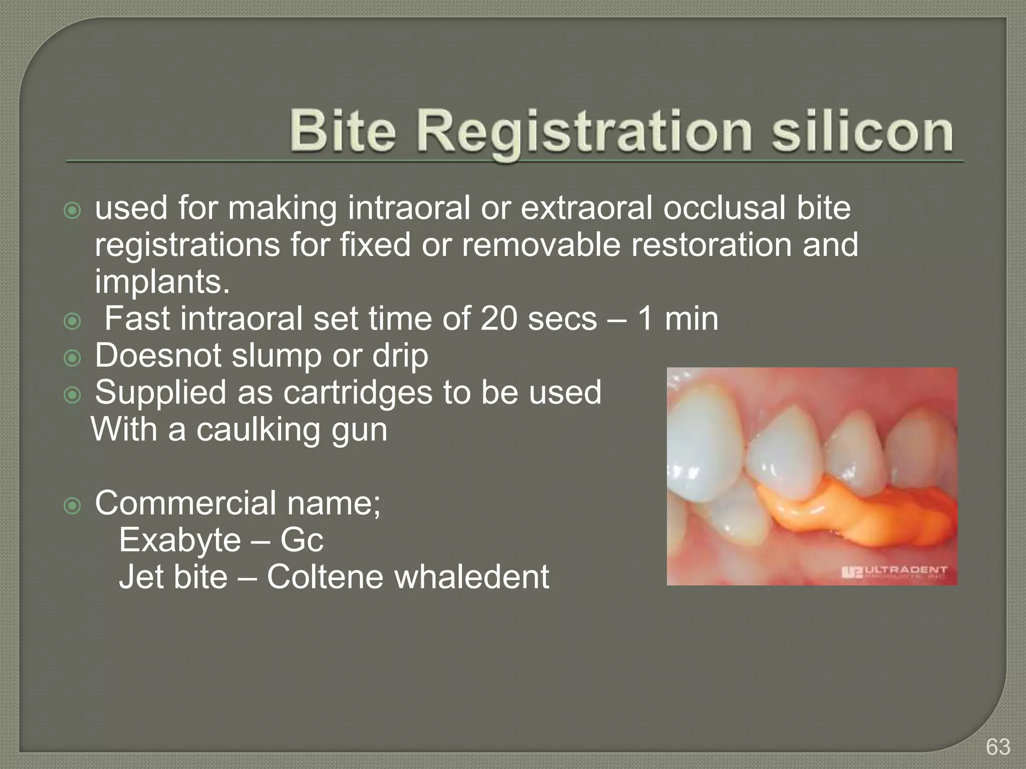 Elastomeric impression materials | PPTX