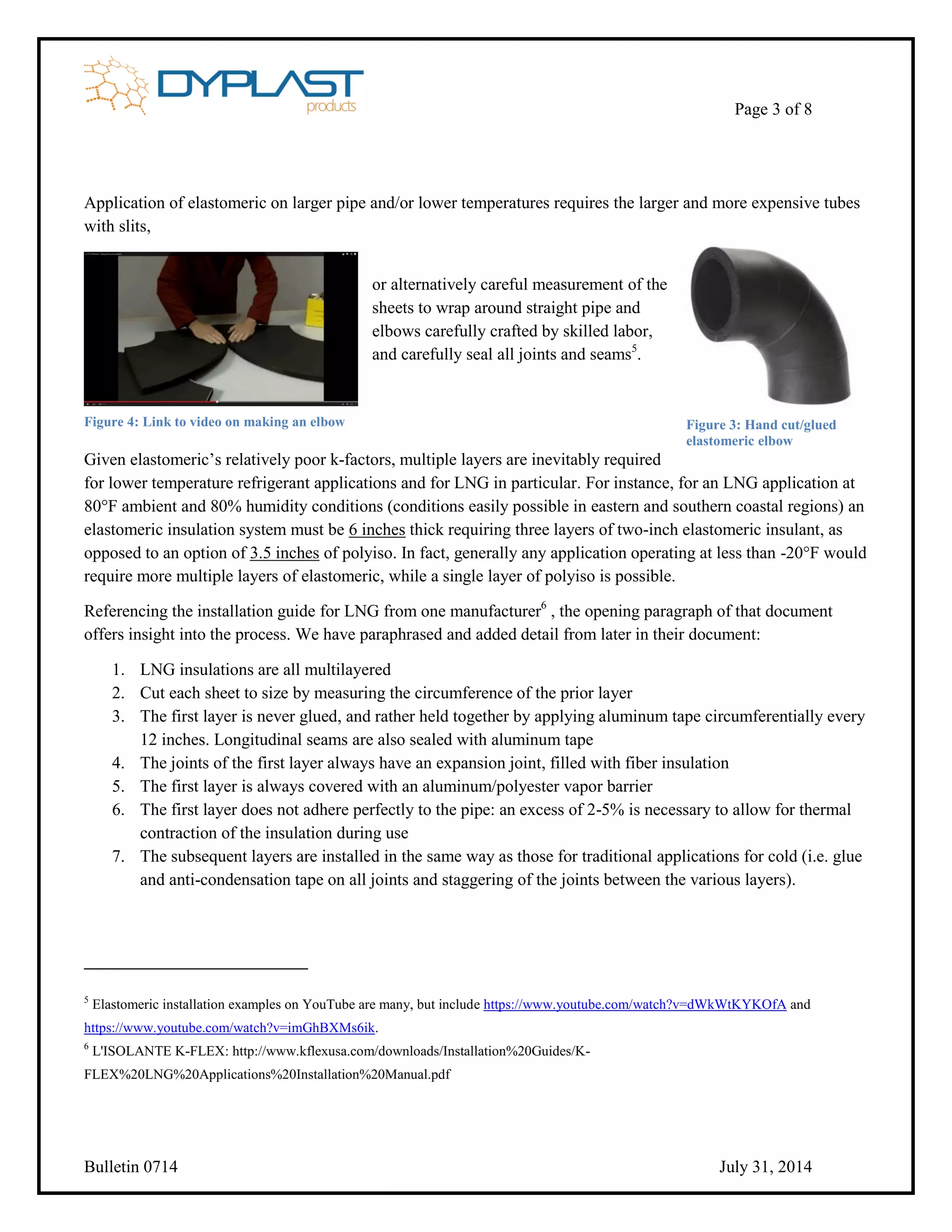 Technical Bulletin 0714 Elastomeric insulation versus polyisocyanurate ...