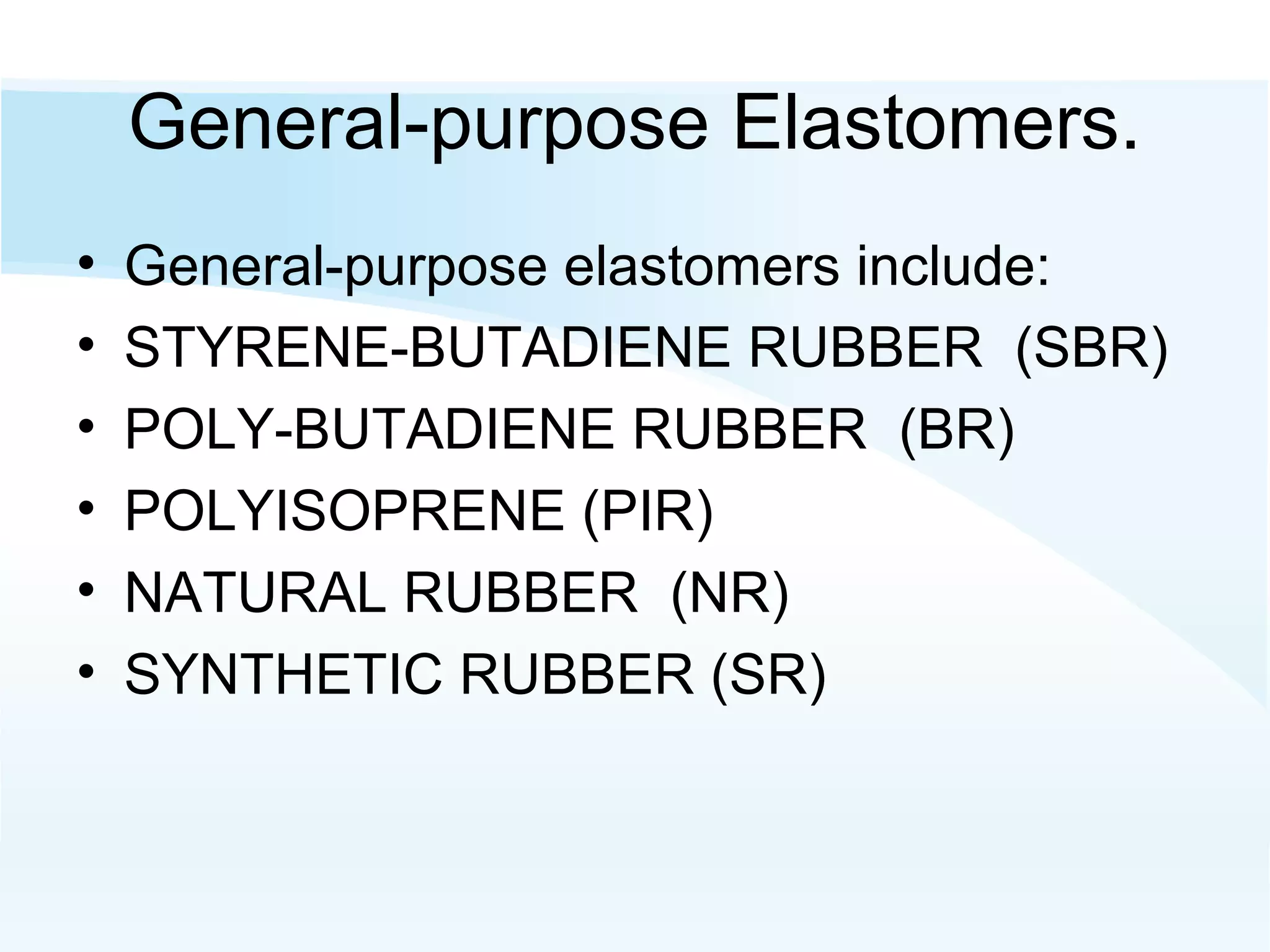 Elastomers | PPT