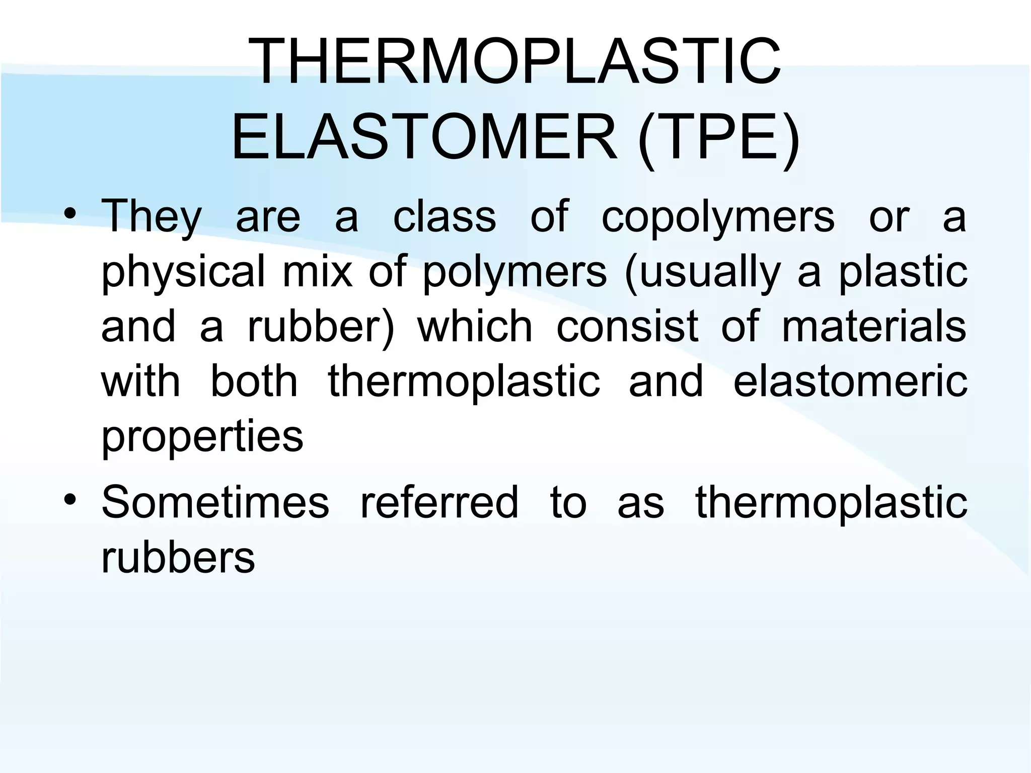 Elastomers | PPT