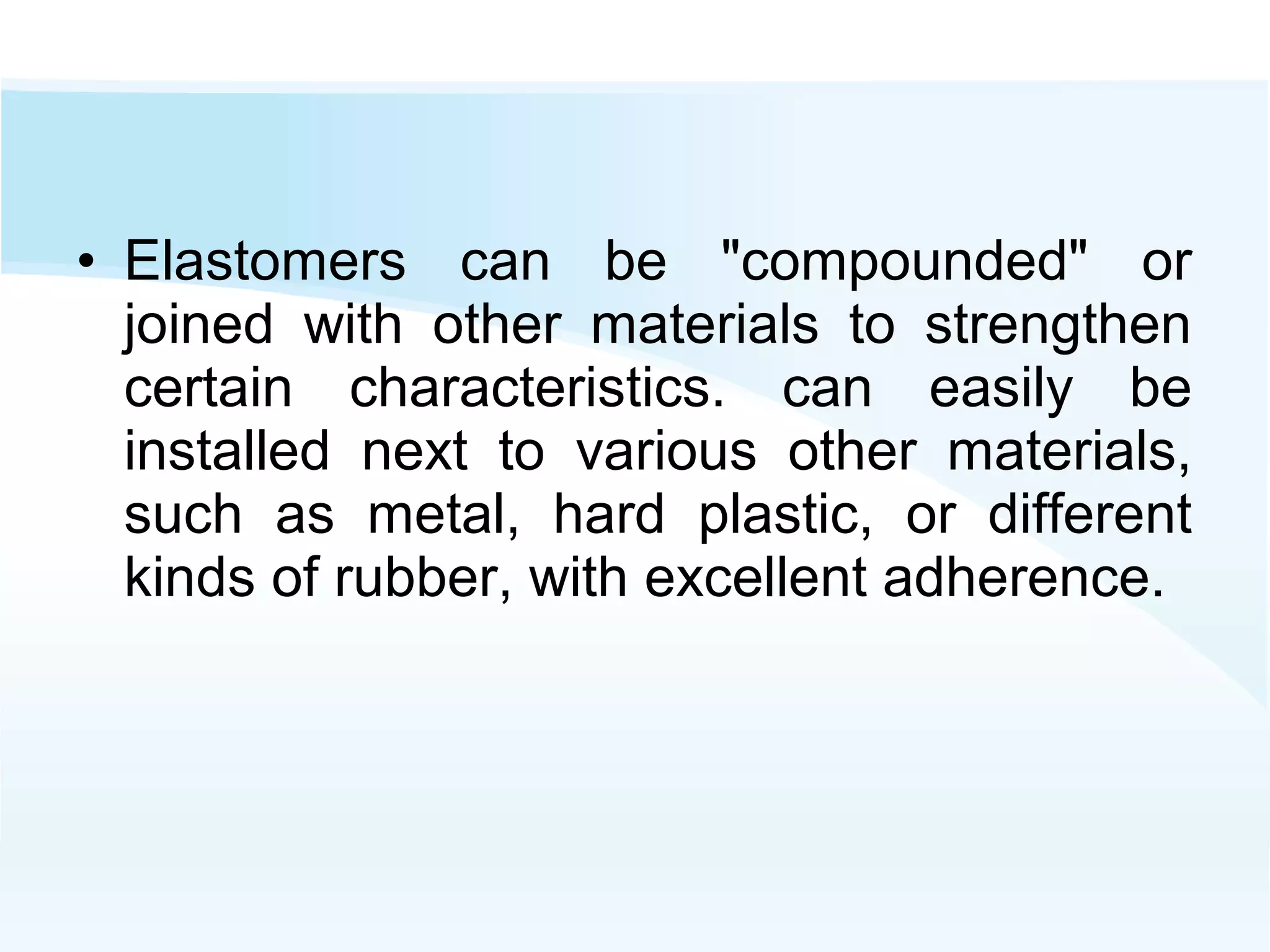 Elastomers | PPT