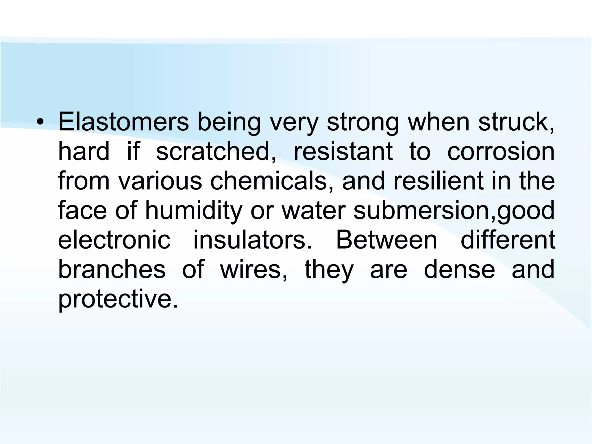 Elastomers | PPT
