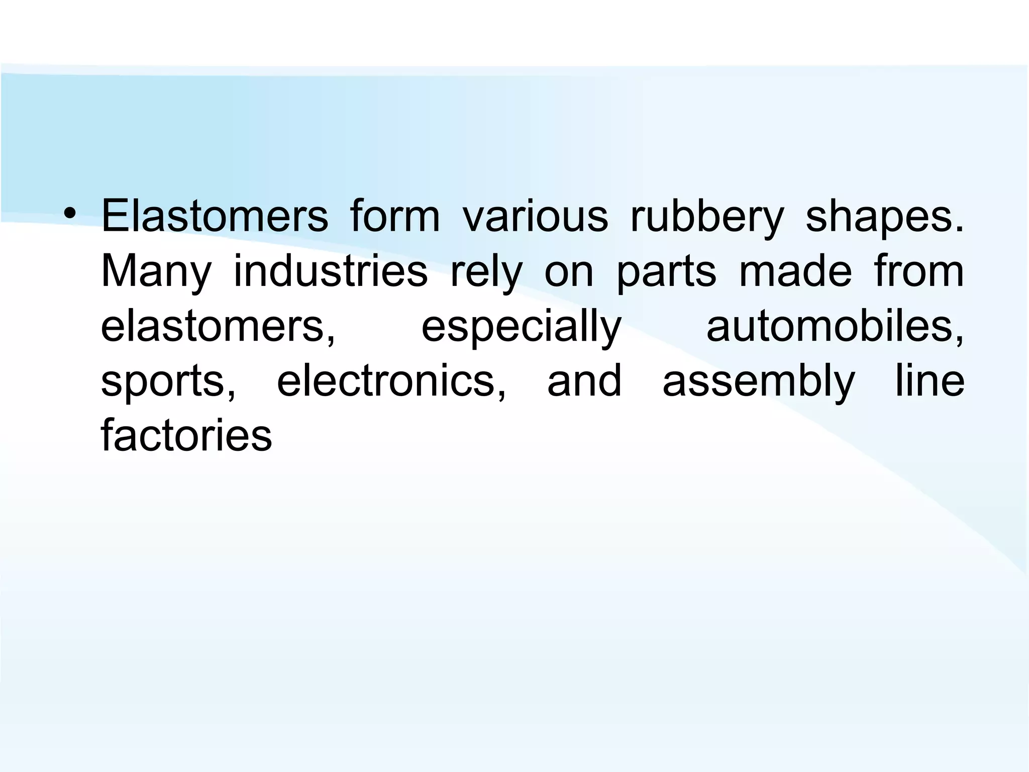 Elastomers | PPT