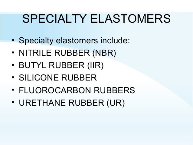 Elastomers