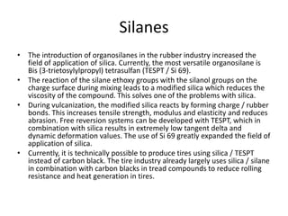 Elastomers reinforcent with silica | PPT