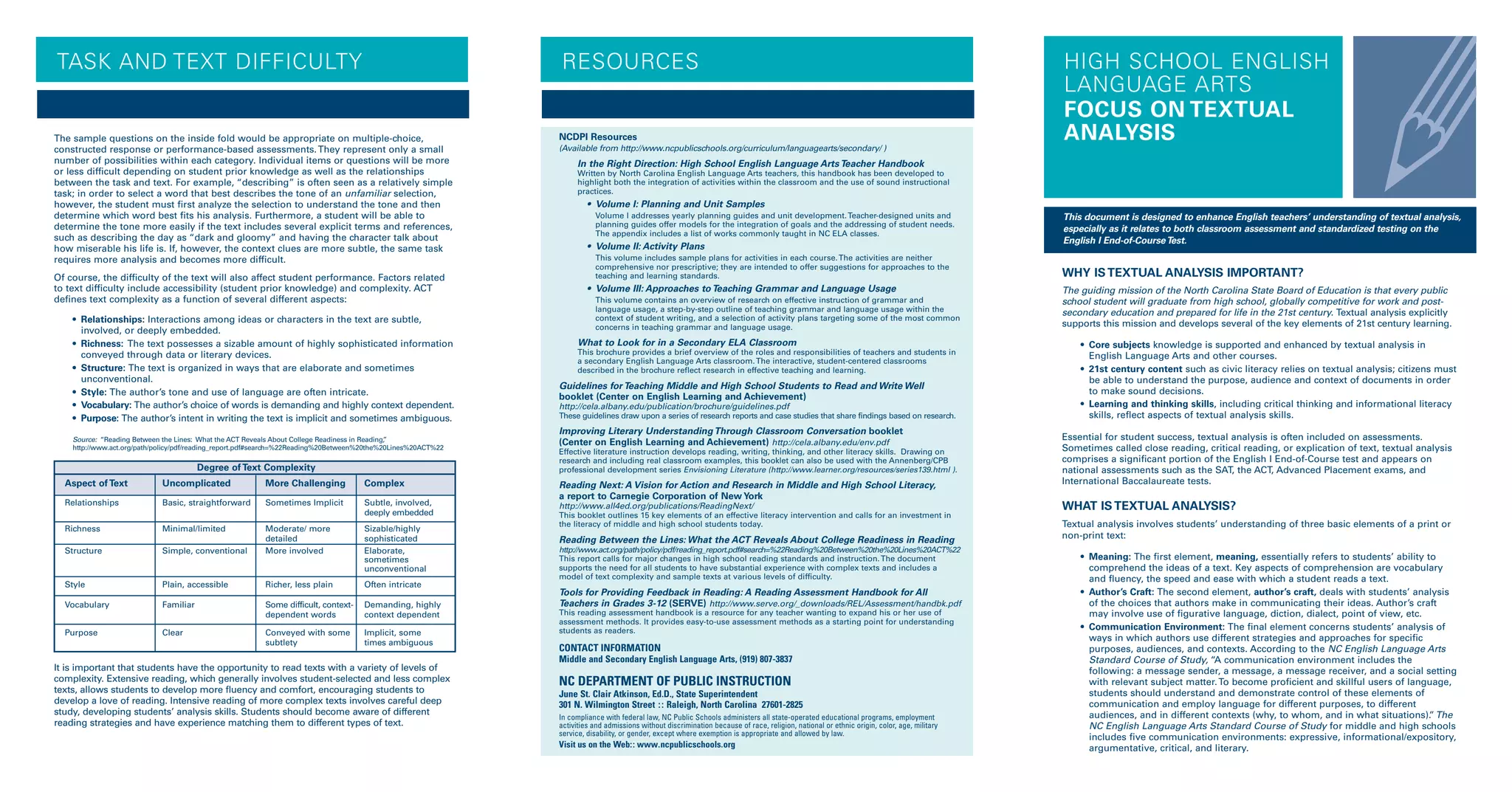 Focus on Textual Analysis | PDF