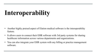 Elation EHR Software | PPT