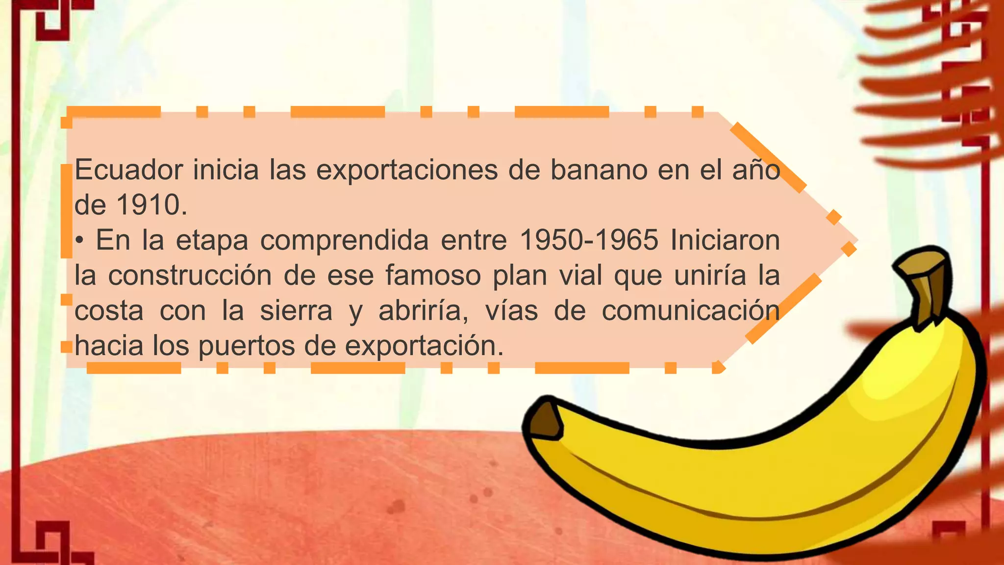 El auge bananero | PPTX