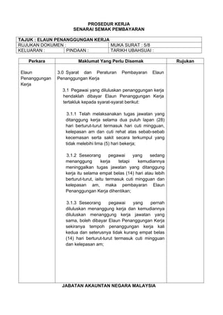 Elaun Penanggungan-Kerja.doc bagi pegawai kerajaan | DOC