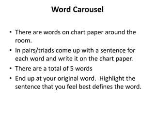 Ela unit1 lesson5 | PPT