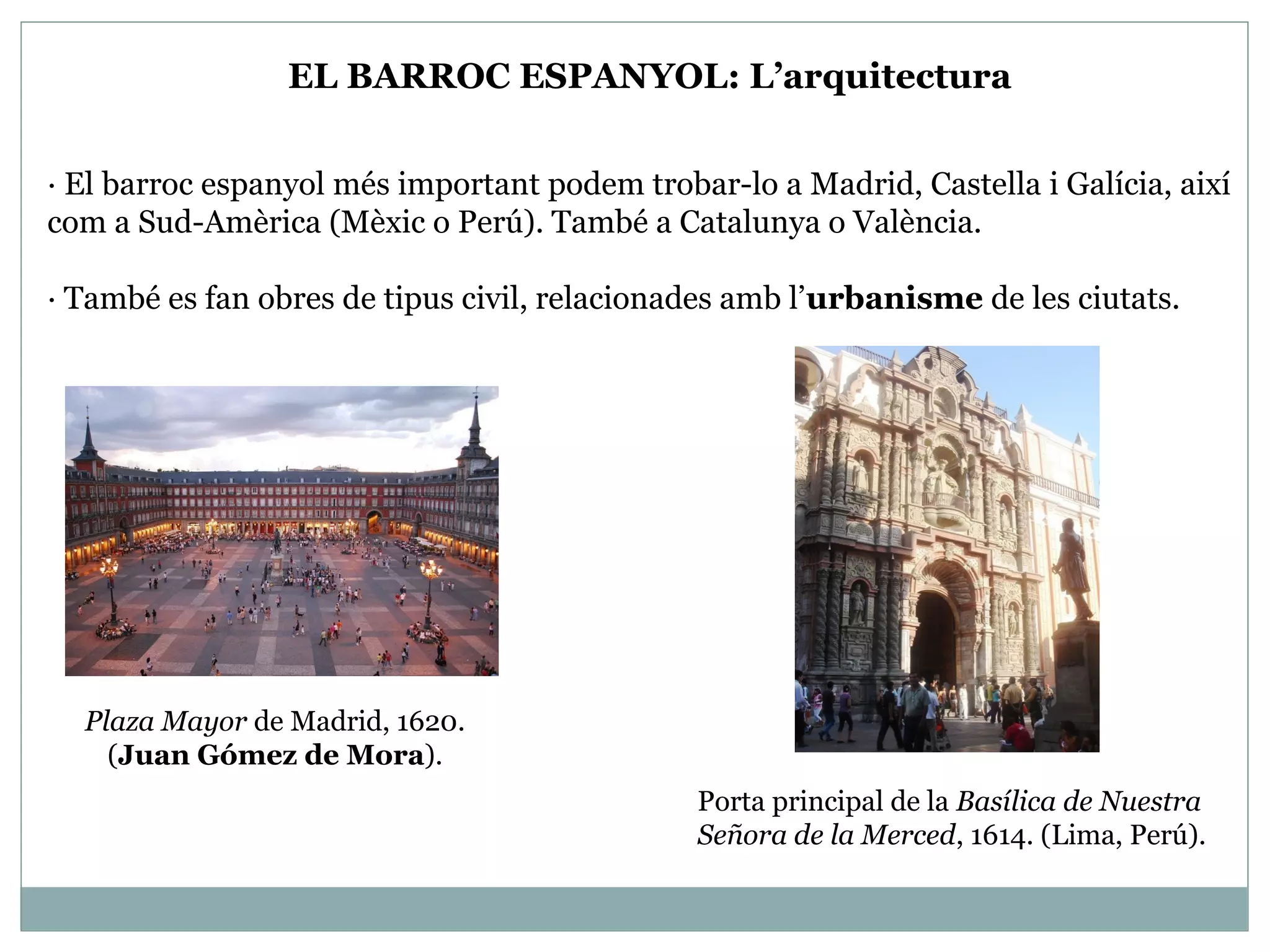 El Barroc | PPT