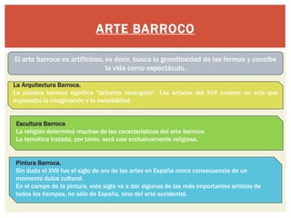 El Barroco | PPTX