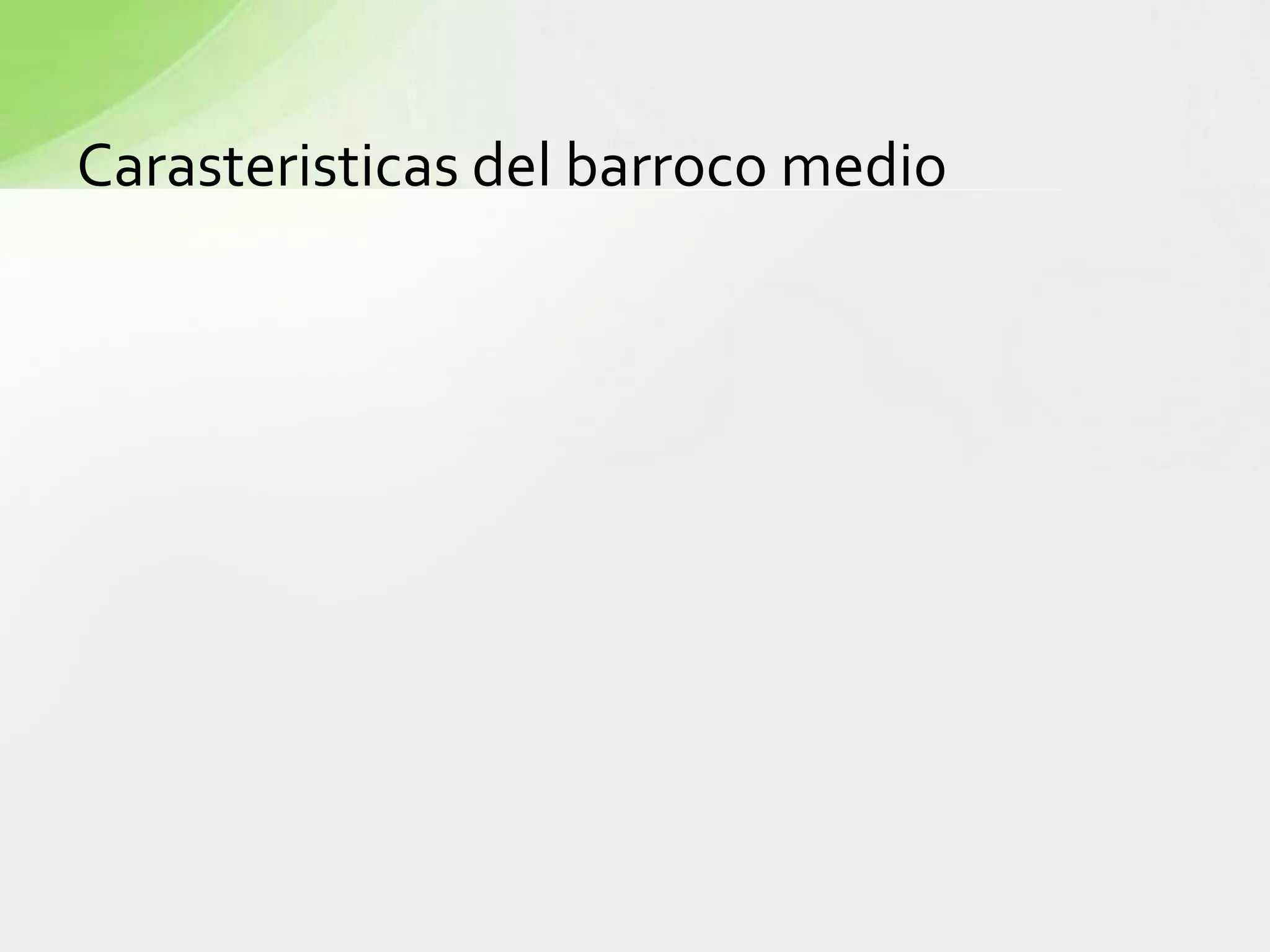 El barroco musical | PPT
