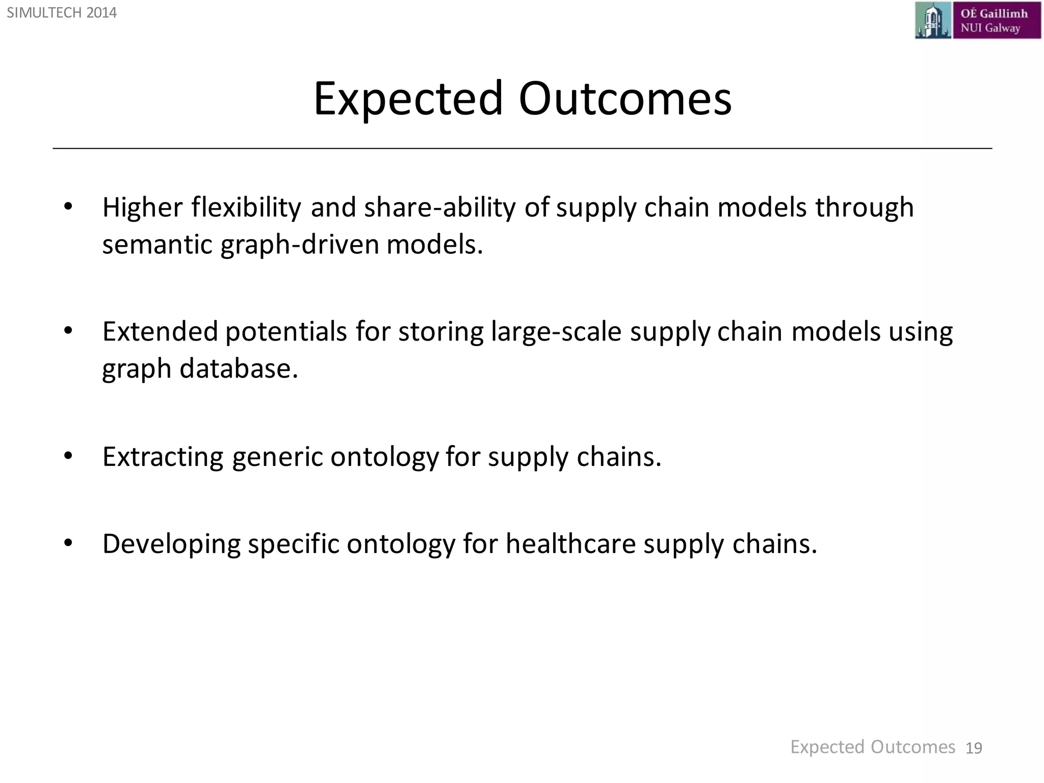 Supply Chains Modelling and Simulation Framework:Graph-Driven Approach Using Ontology-Based ...