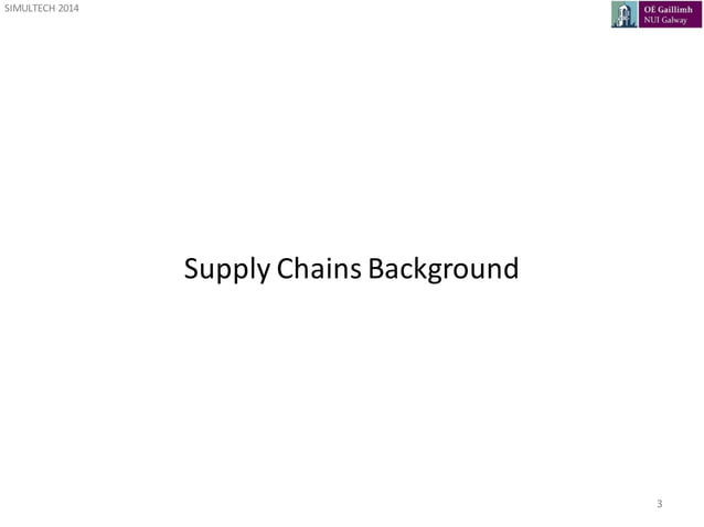 Supply Chains Modelling and Simulation Framework:Graph-Driven Approach Using Ontology-Based ...