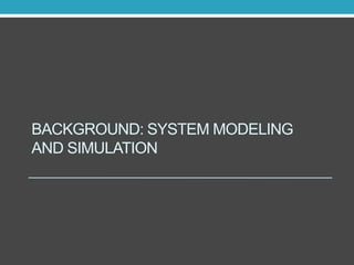 Using Simulation Modeling to Design Value-Based Healthcare Systems | PPT
