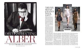Alber Elbaz, Ocean Drive | PPT