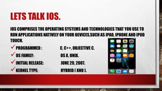 Android vs iOS | PPT