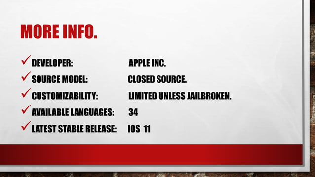 Android vs iOS | PPT