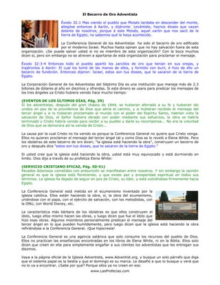 El becerro de oro adventista | PDF