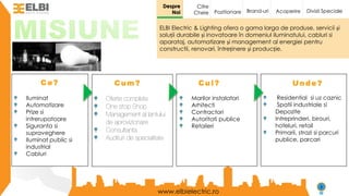 ELBI Electric & Lighting - Prezentarea Companiei | PDF