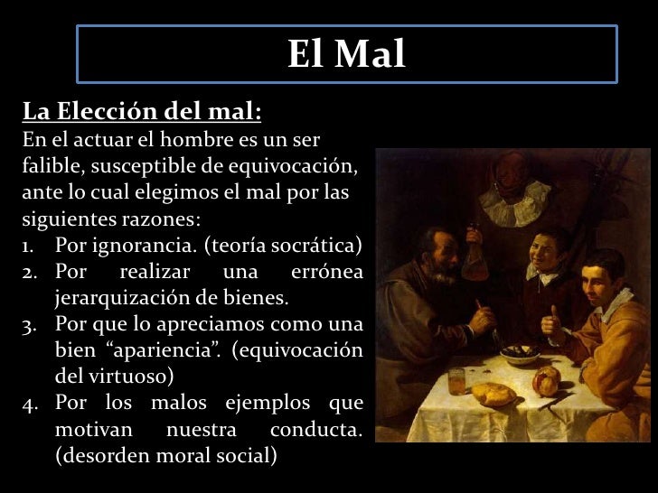 El bien y el mal