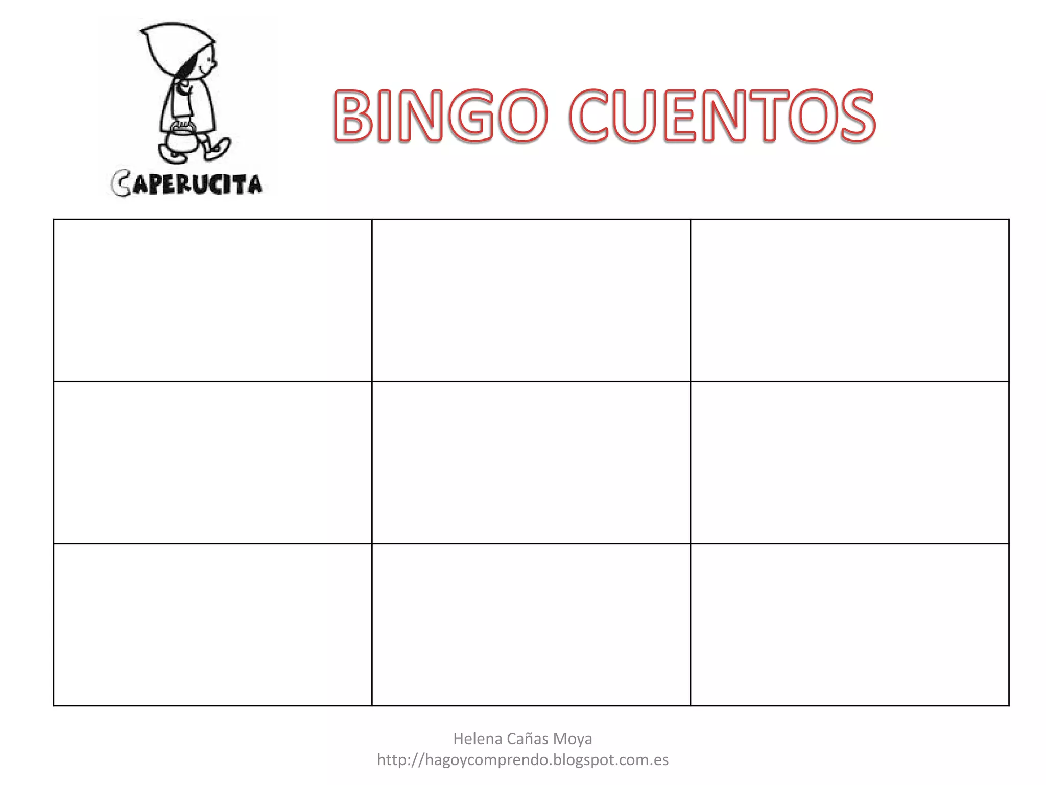 El bingo de los cuentos | PDF