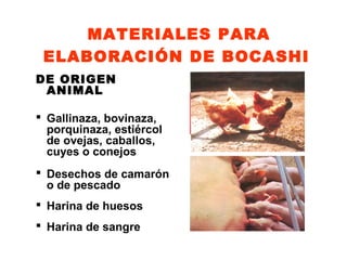 El bocashi elaboración uso y manejo de abonos orgánicos | PPT