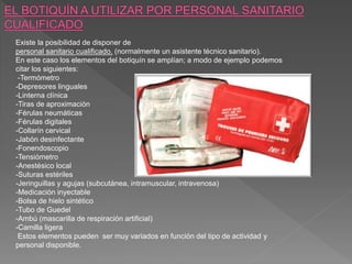 El botiquin | PPTX