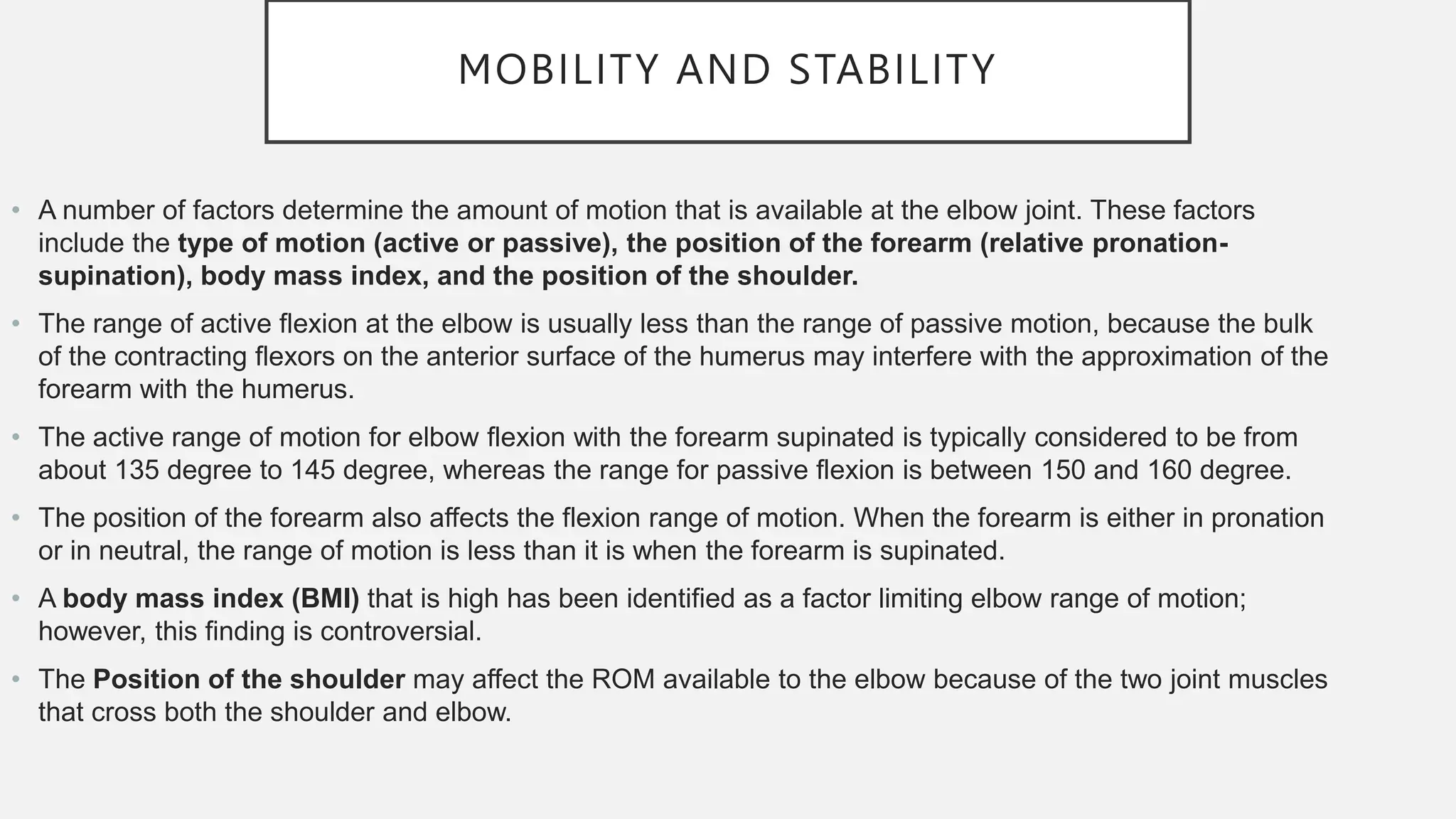 Elbow joint complex biomechanics physiotherapy.pptx | Death, Injury, or ...