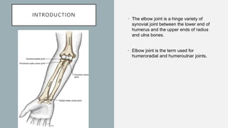 Elbow joint complex biomechanics physiotherapy.pptx