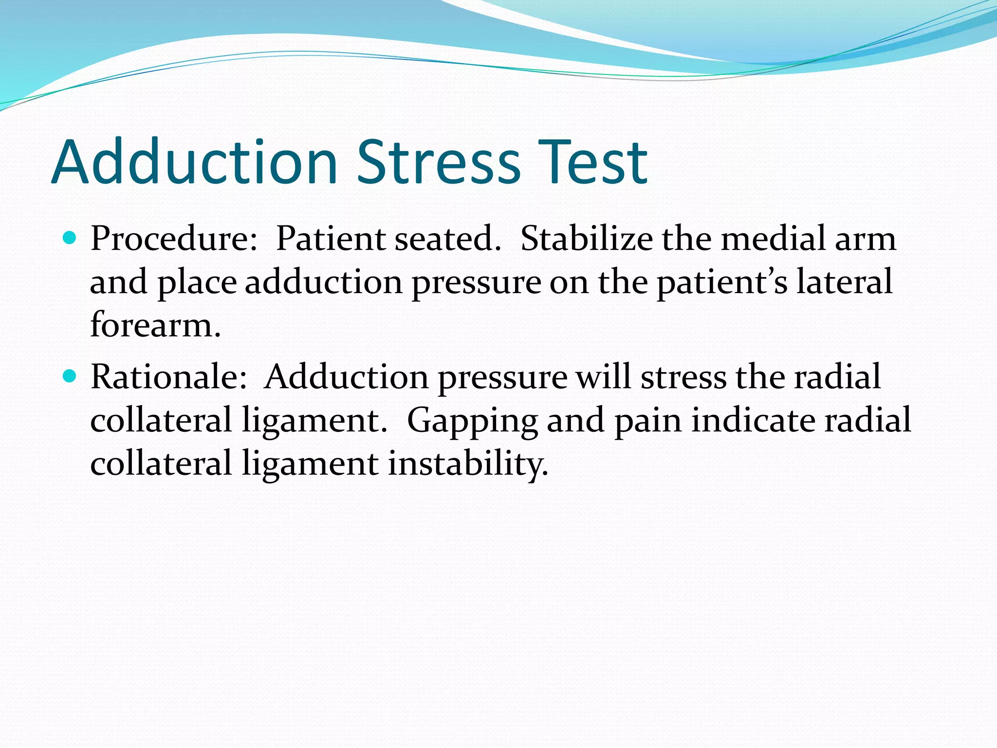 Examination, evaluation & Assessment of Elbow | PPTX