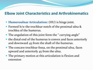 Examination, evaluation & Assessment of Elbow | PPTX