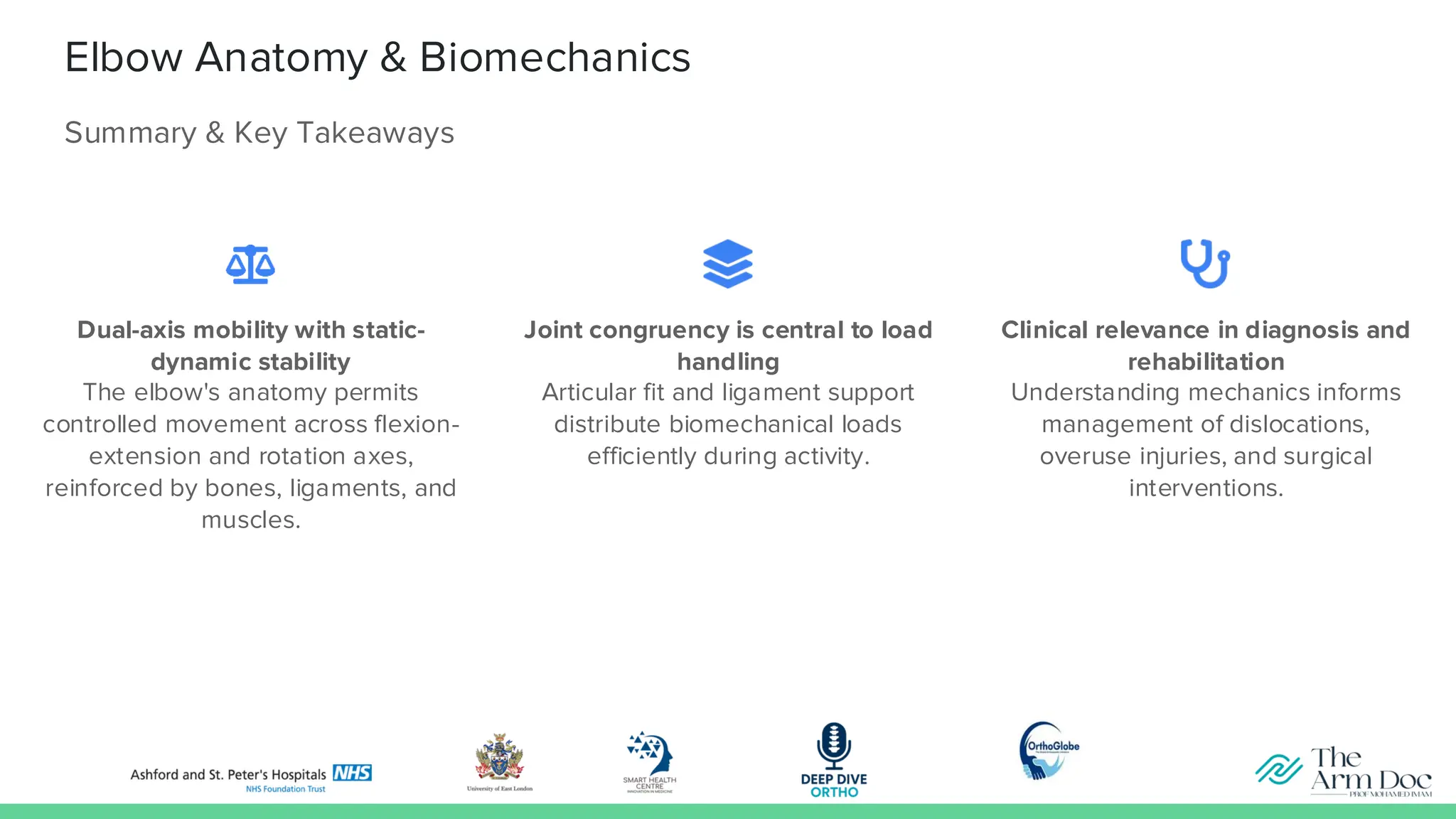 Elbow Anatomy & Biomechanics and related pathologies | PDF