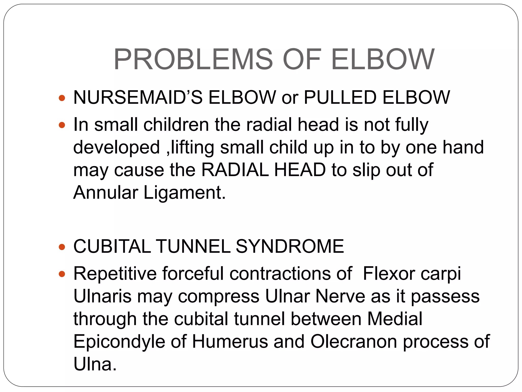 BIOMECHANICS OF ELBOW COMPLEX | PPTX