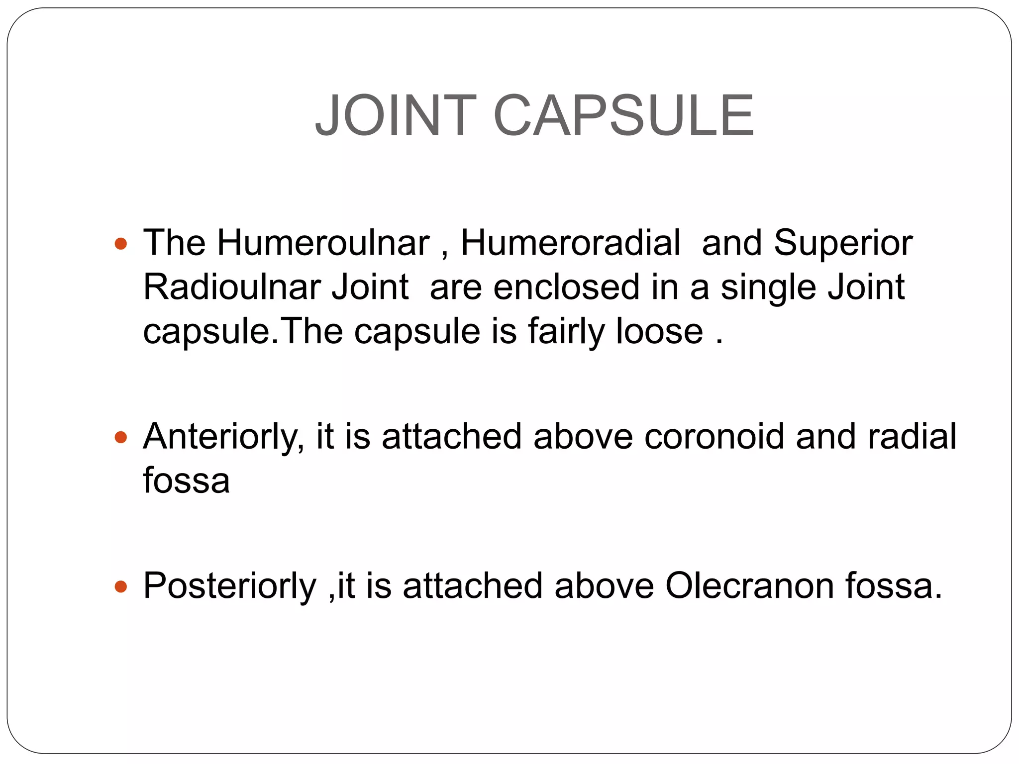 BIOMECHANICS OF ELBOW COMPLEX | PPTX