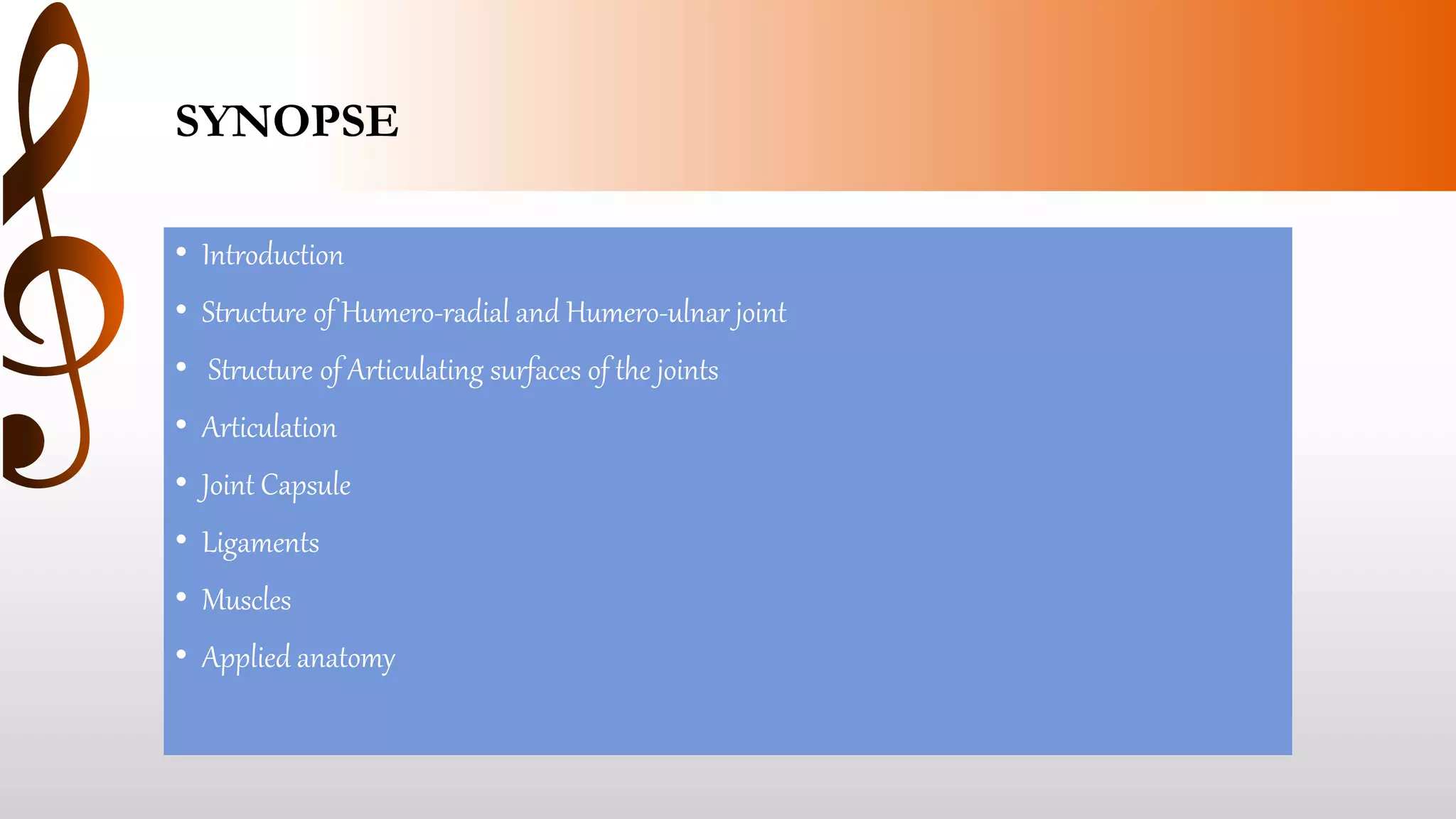 Elbow complex (Biomechanics) | PPTX