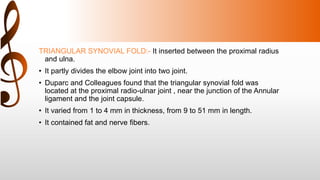 Elbow complex (Biomechanics) | PPTX