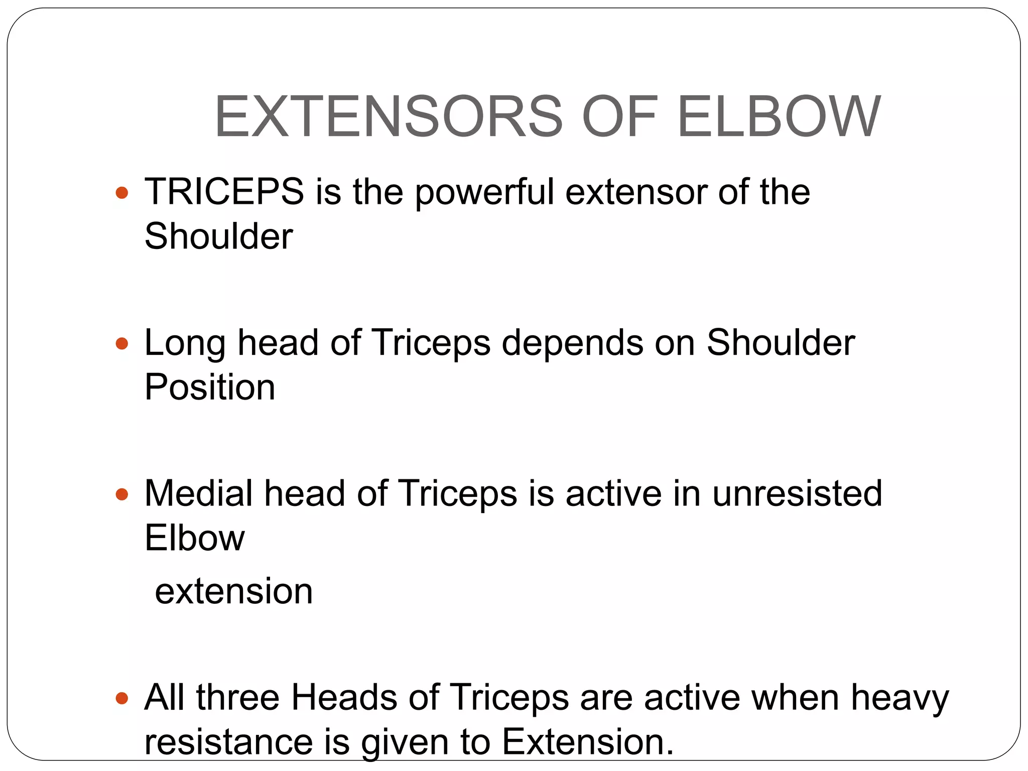 Elbow Complex .ppt